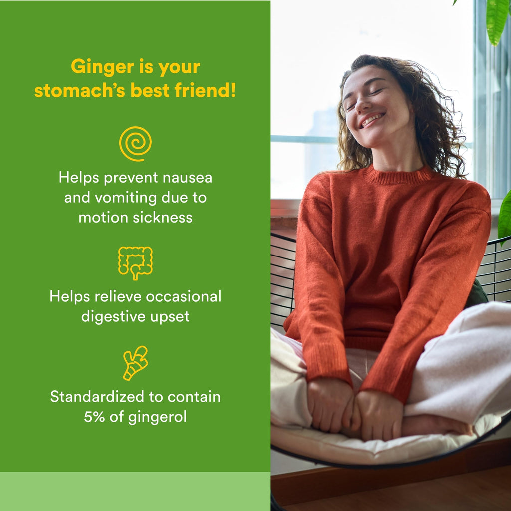 500mg ginger for digestive health