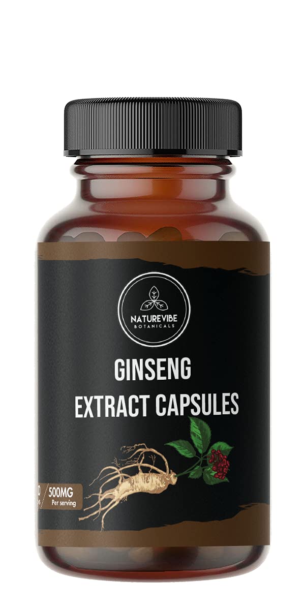 500mg ginseng extract capsules