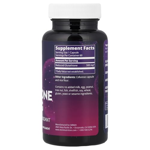 500mg glutathione for cellular protection
