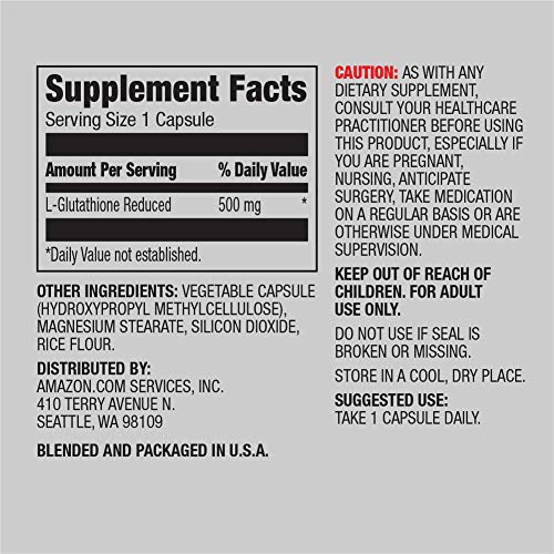 500mg glutathione per serving