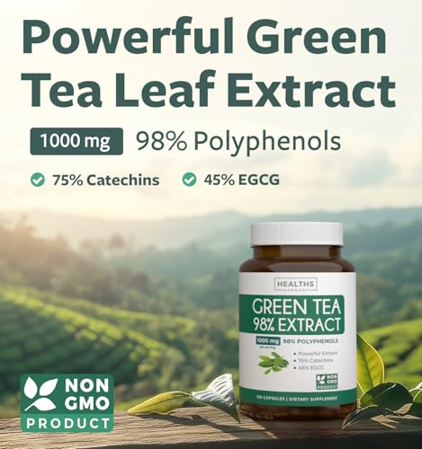 500mg green tea extract per capsule