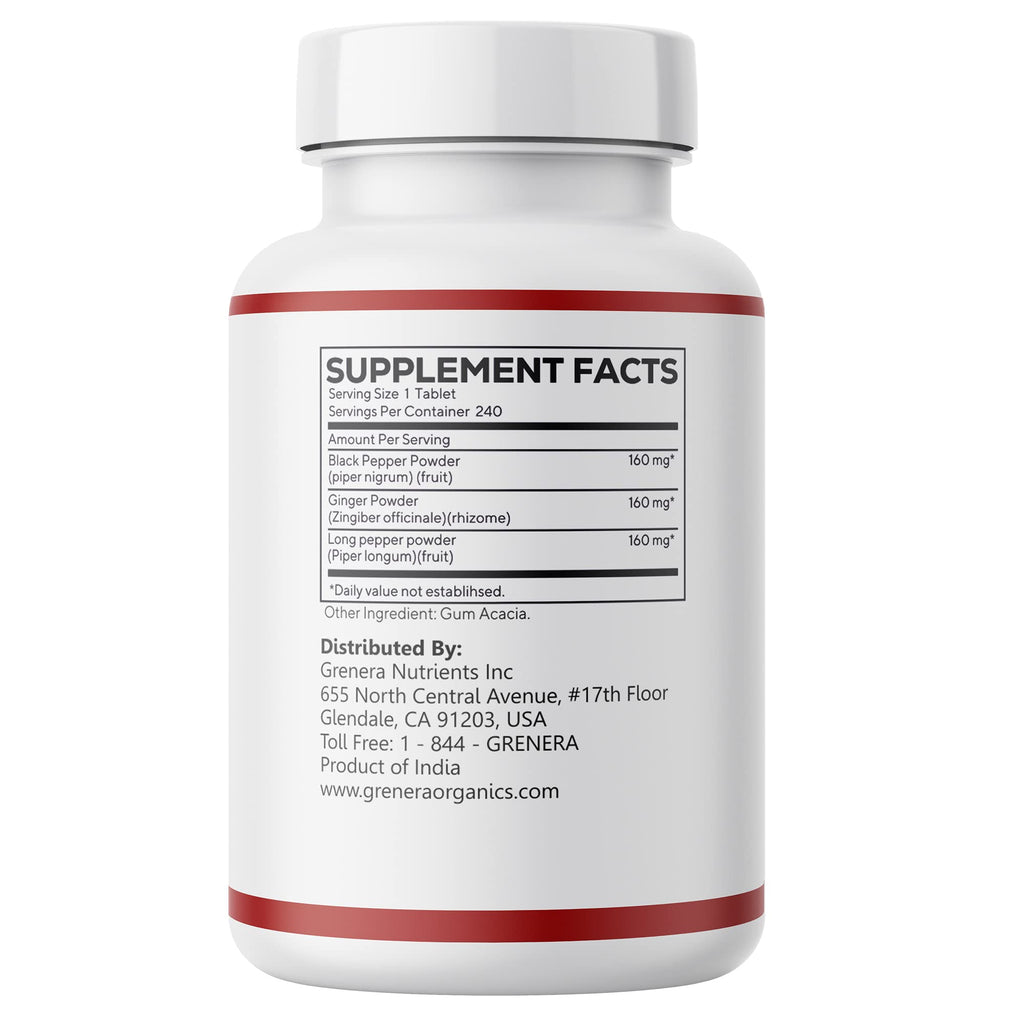 500mg Grenera Trikatu health benefits