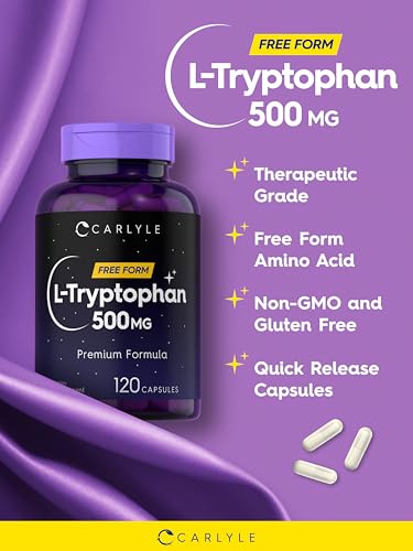 500mg L-Tryptophan for relaxation