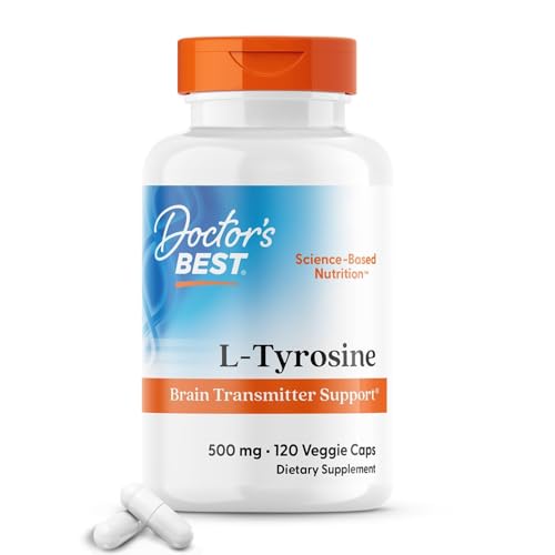 500mg L-Tyrosine capsules for adults