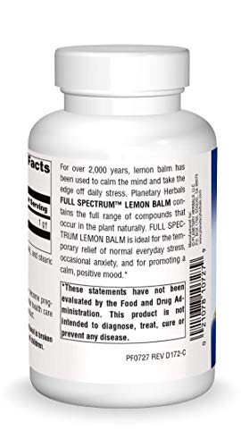 500mg lemon balm capsules