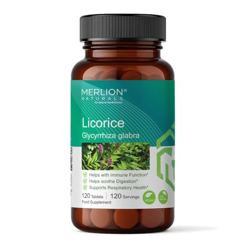 500mg licorice root tablets for wellness