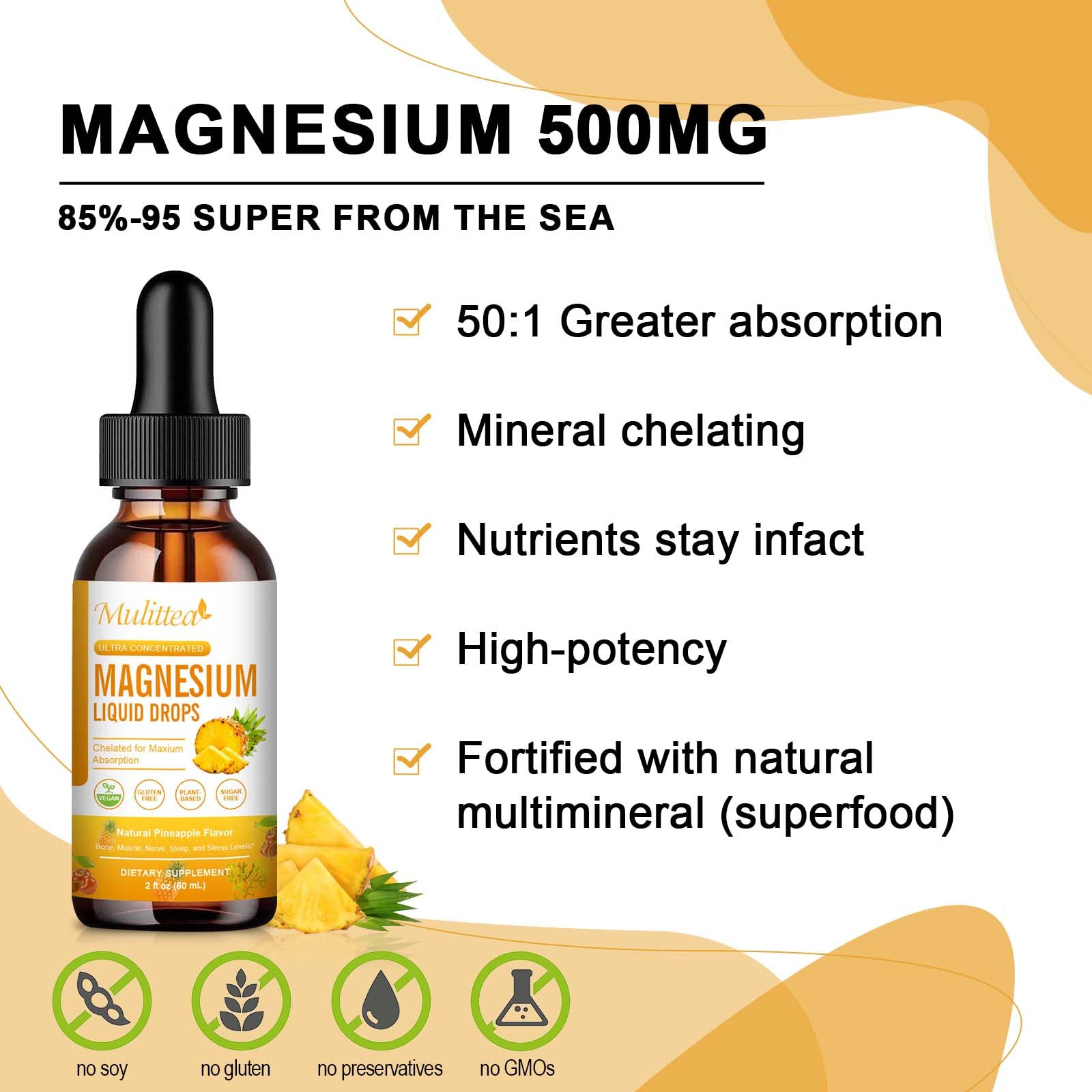 500mg magnesium for daily wellness