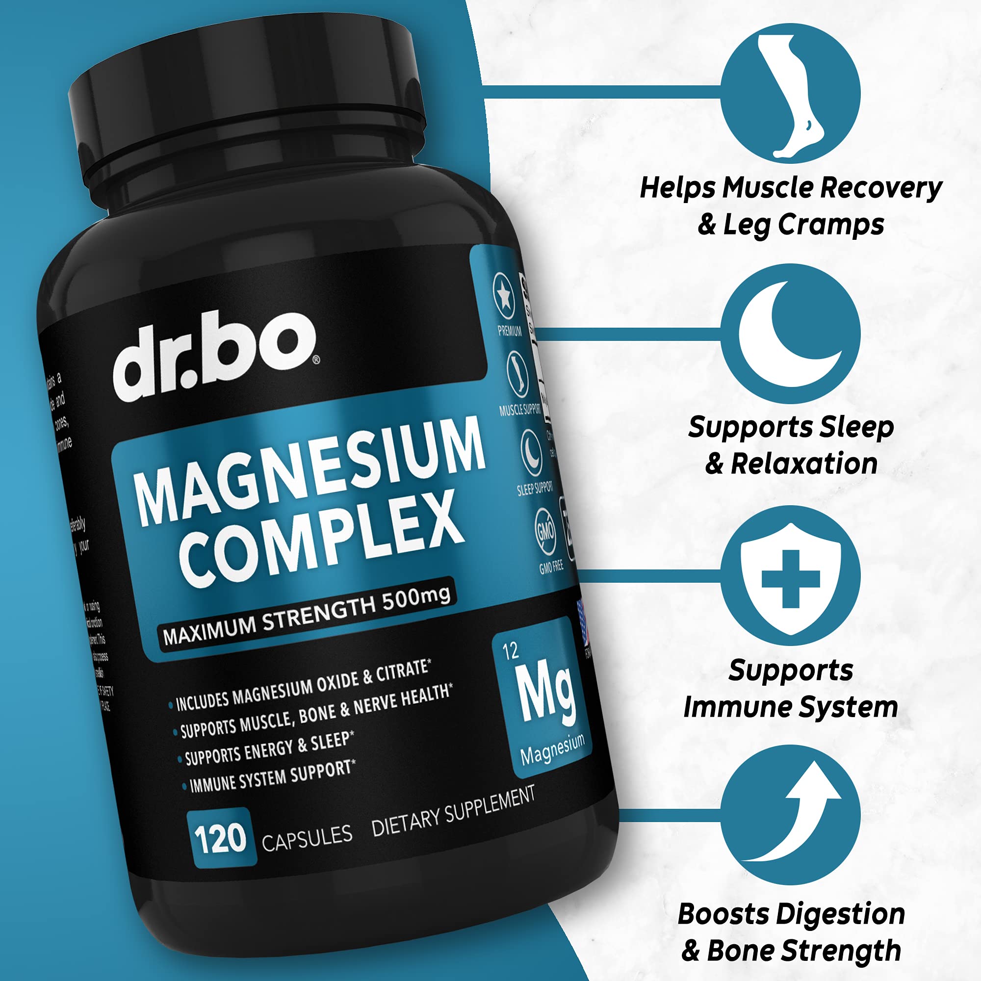 500mg magnesium for leg cramps relief