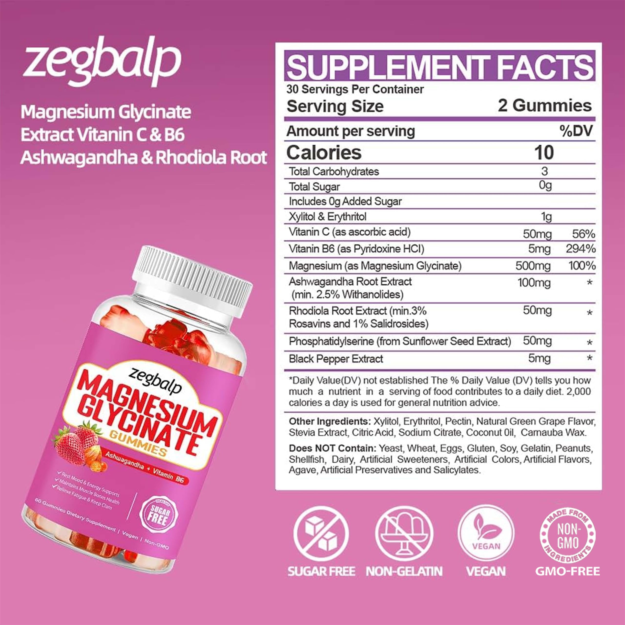 500mg magnesium for mood support