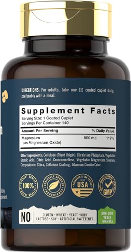 500mg magnesium for total relief