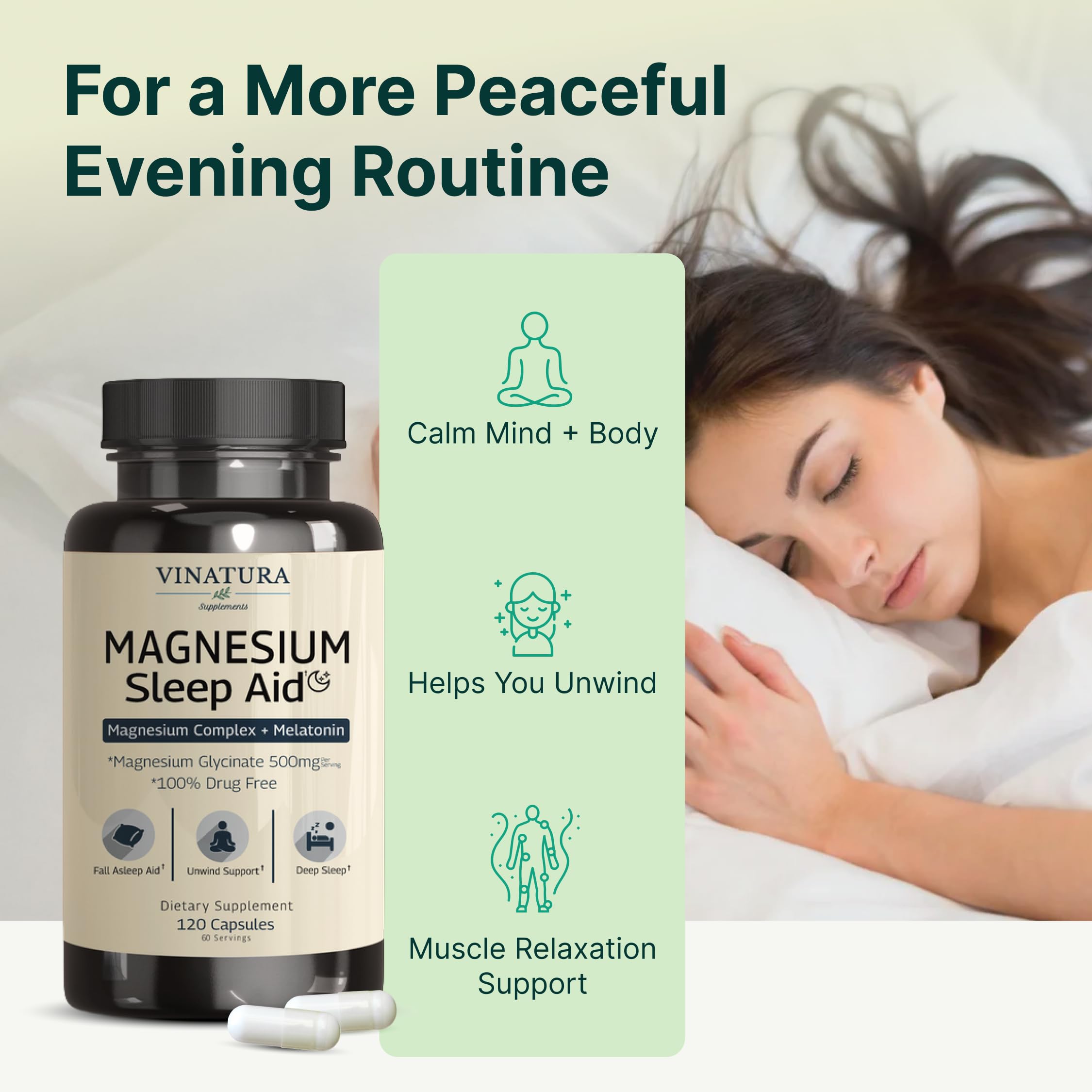 500mg magnesium glycinate for relaxation