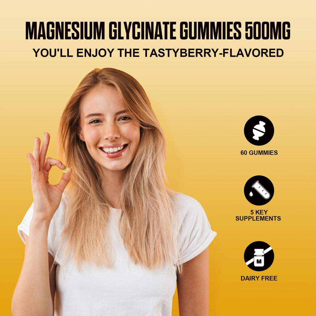 500mg magnesium glycinate for wellness