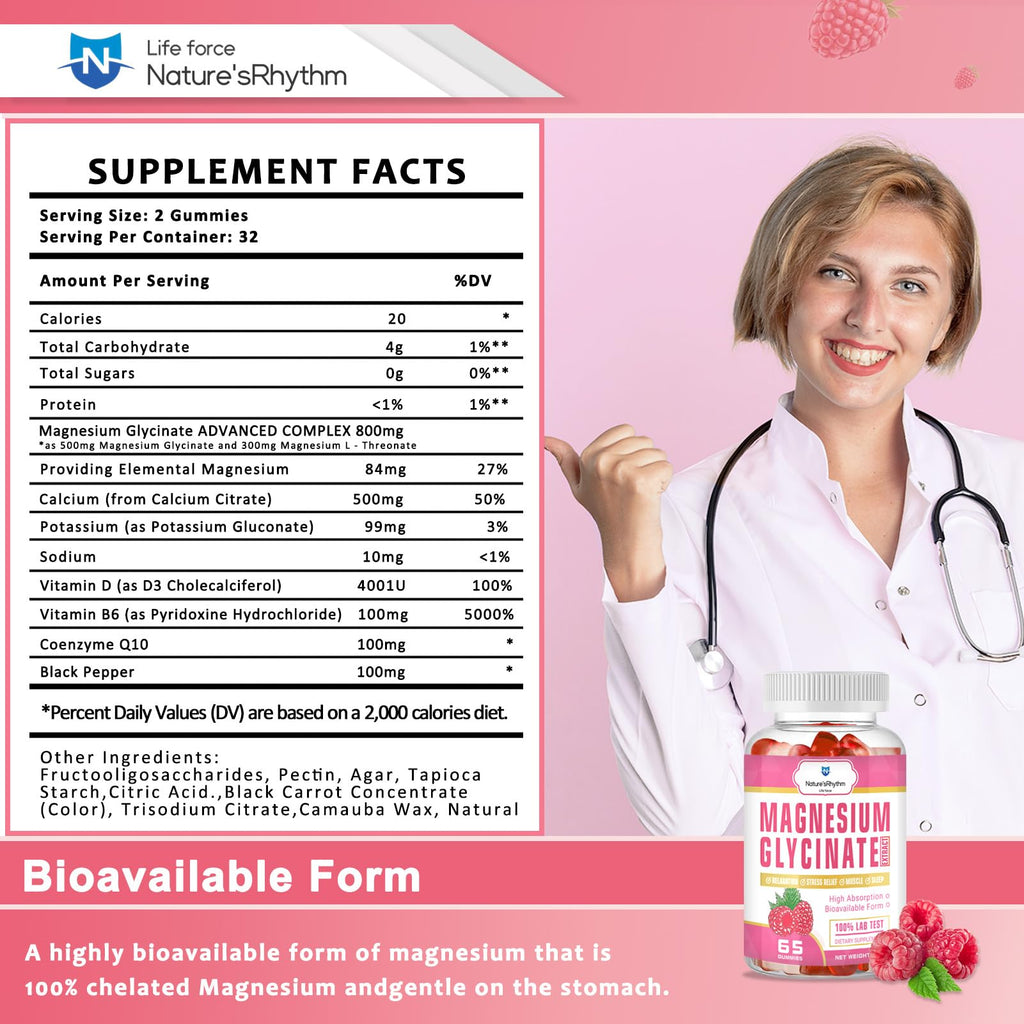 500mg magnesium gummies for better sleep