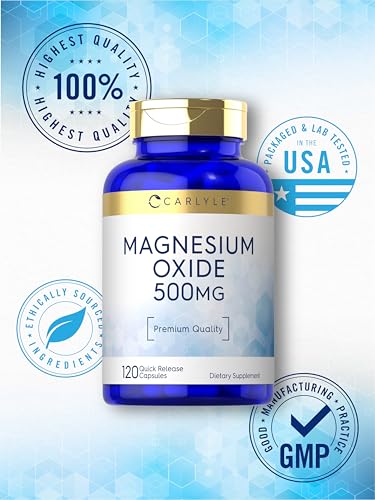 500mg magnesium oxide for energy