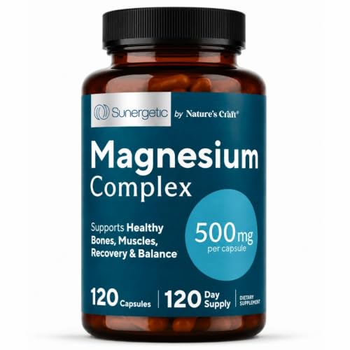 500mg magnesium supplement for healthy bones