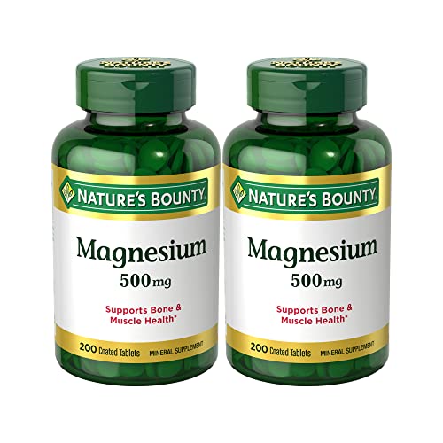 500mg magnesium supplement for total relief