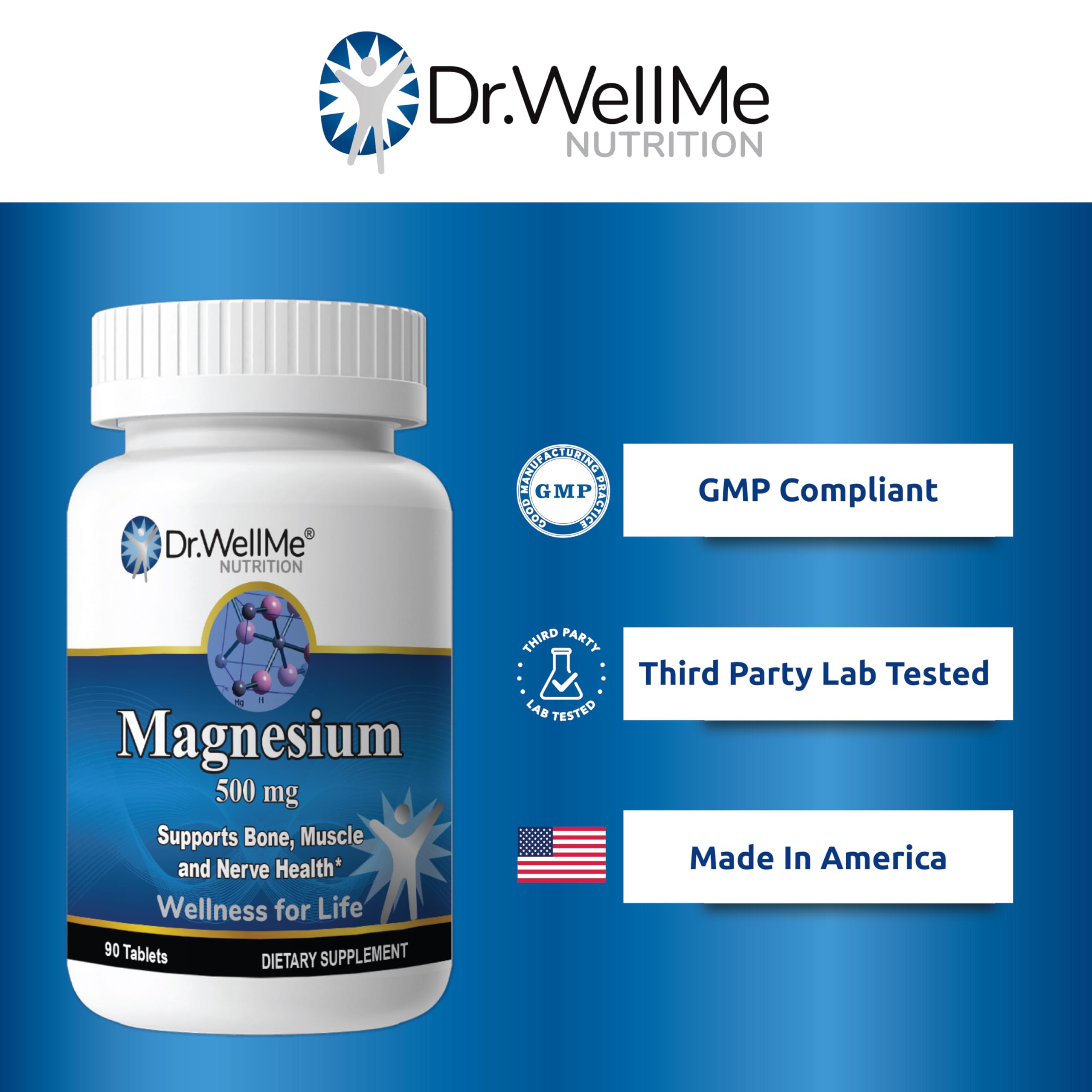500mg magnesium tablets for energy