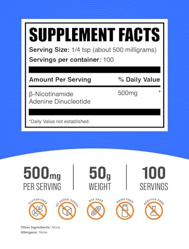 500mg NAD powder for vitality