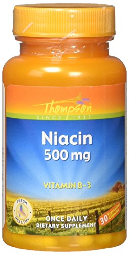 500mg Niacin tablets for health support
