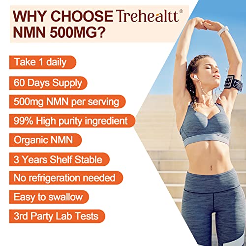 500mg NMN capsules for daily wellness