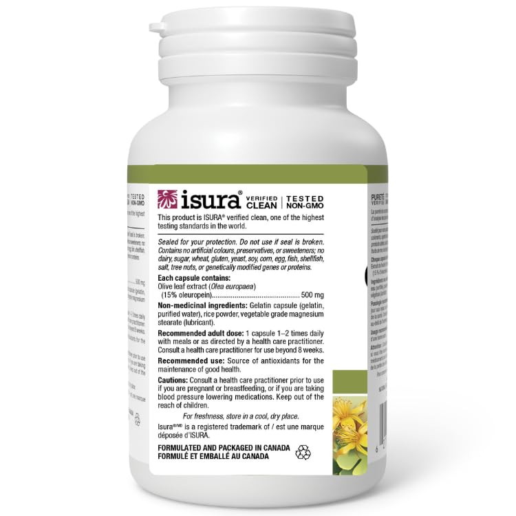 500mg olive leaf extract dosage