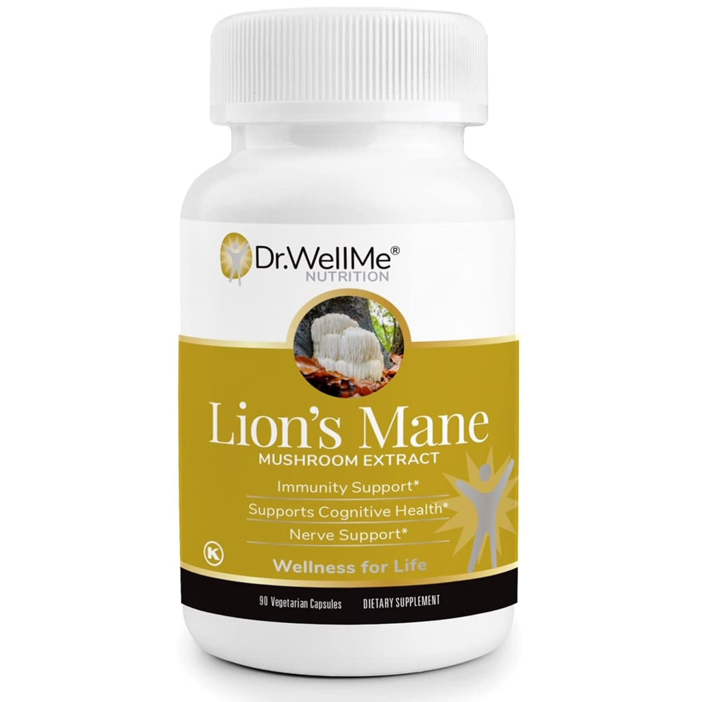 500mg organic lion's mane mushrooms capsules