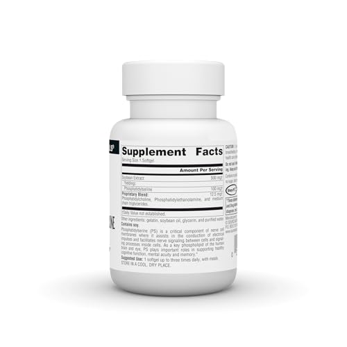 500mg phosphatidyl serine softgels