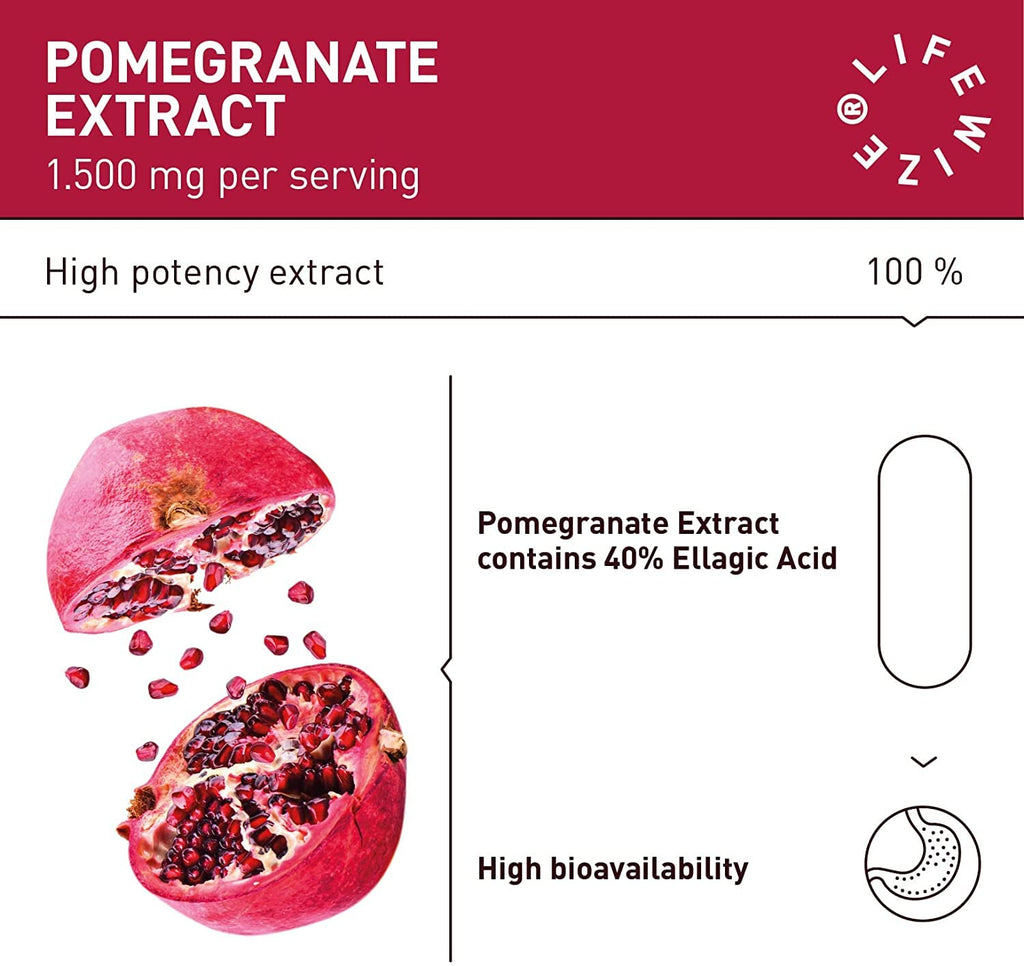 500mg pomegranate extract benefits