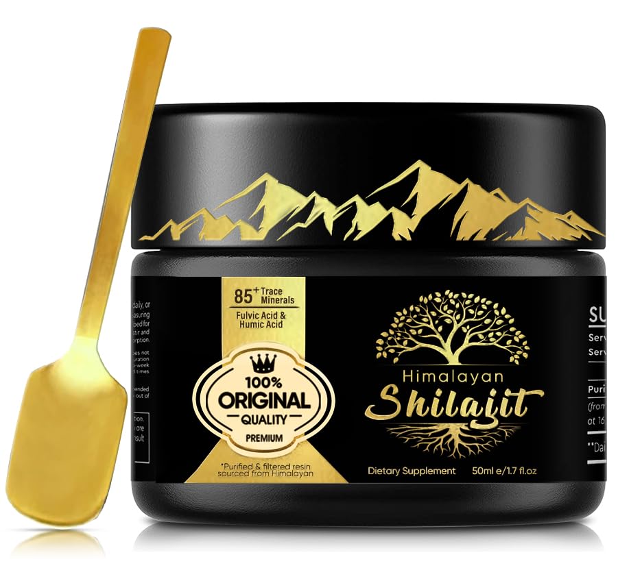 500mg Pure Himalayan Shilajit benefits
