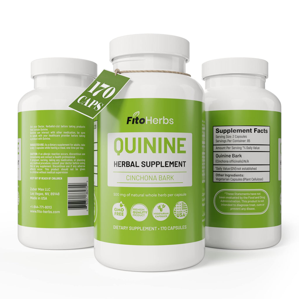500mg quinine supplement for cramps