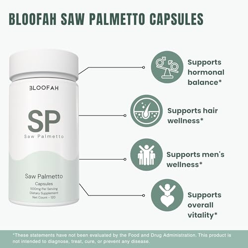 500mg saw palmetto for men