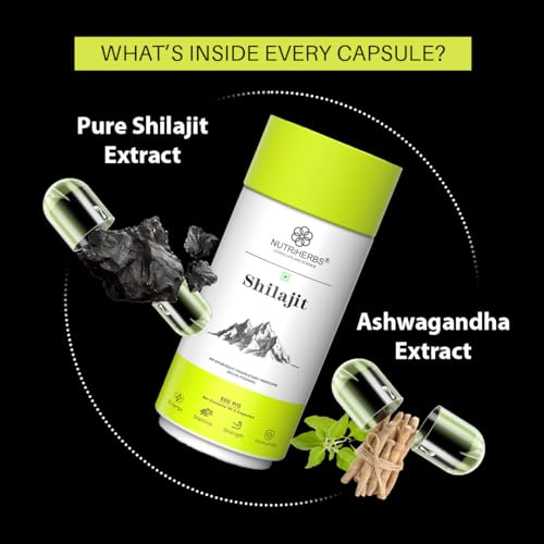 500mg Shilajit for daily vitality