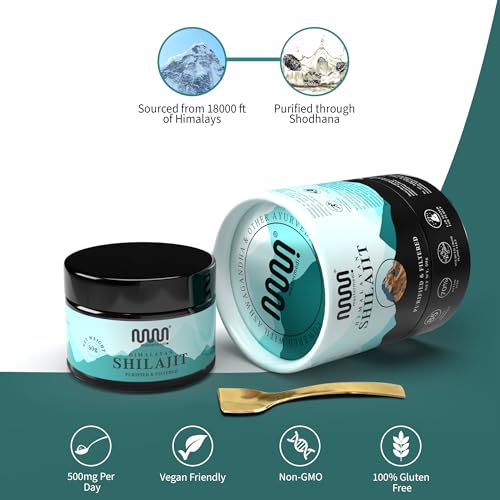 500mg Shilajit for daily vitality