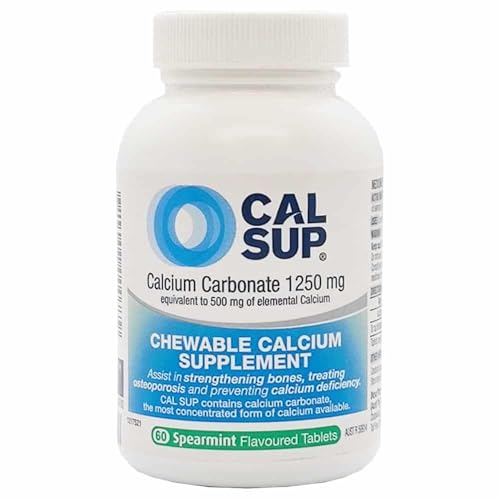 500mg spearmint calcium tablets