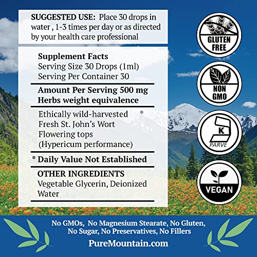 500mg st. john's wort dosage