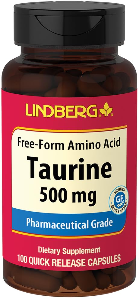 500mg taurine capsules for daily health