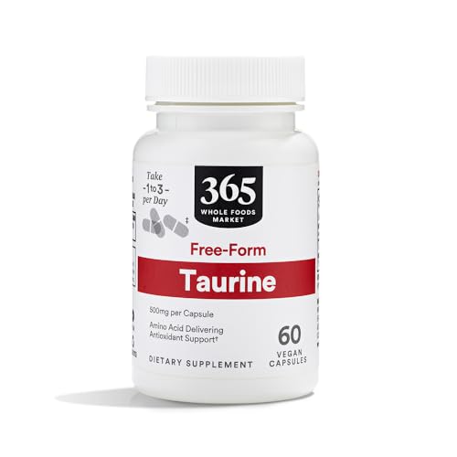 500mg taurine supplement for wellness