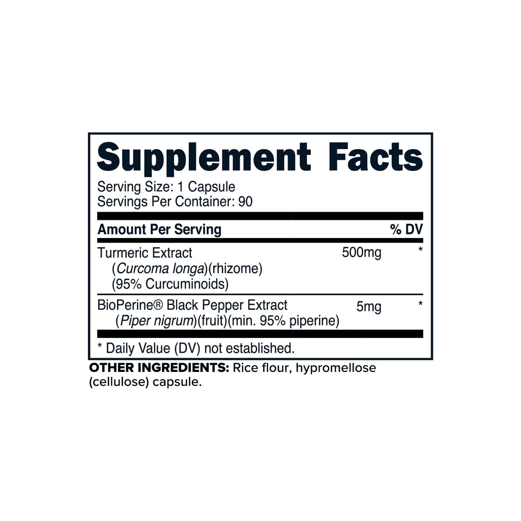 500mg turmeric capsules for vitality