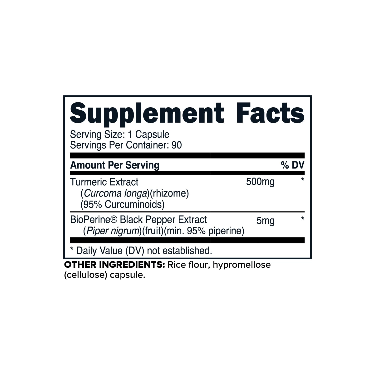 500mg turmeric capsules for vitality