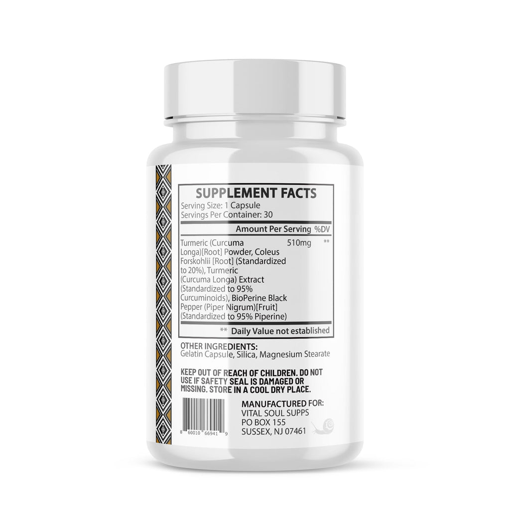 500mg turmeric capsules for wellness