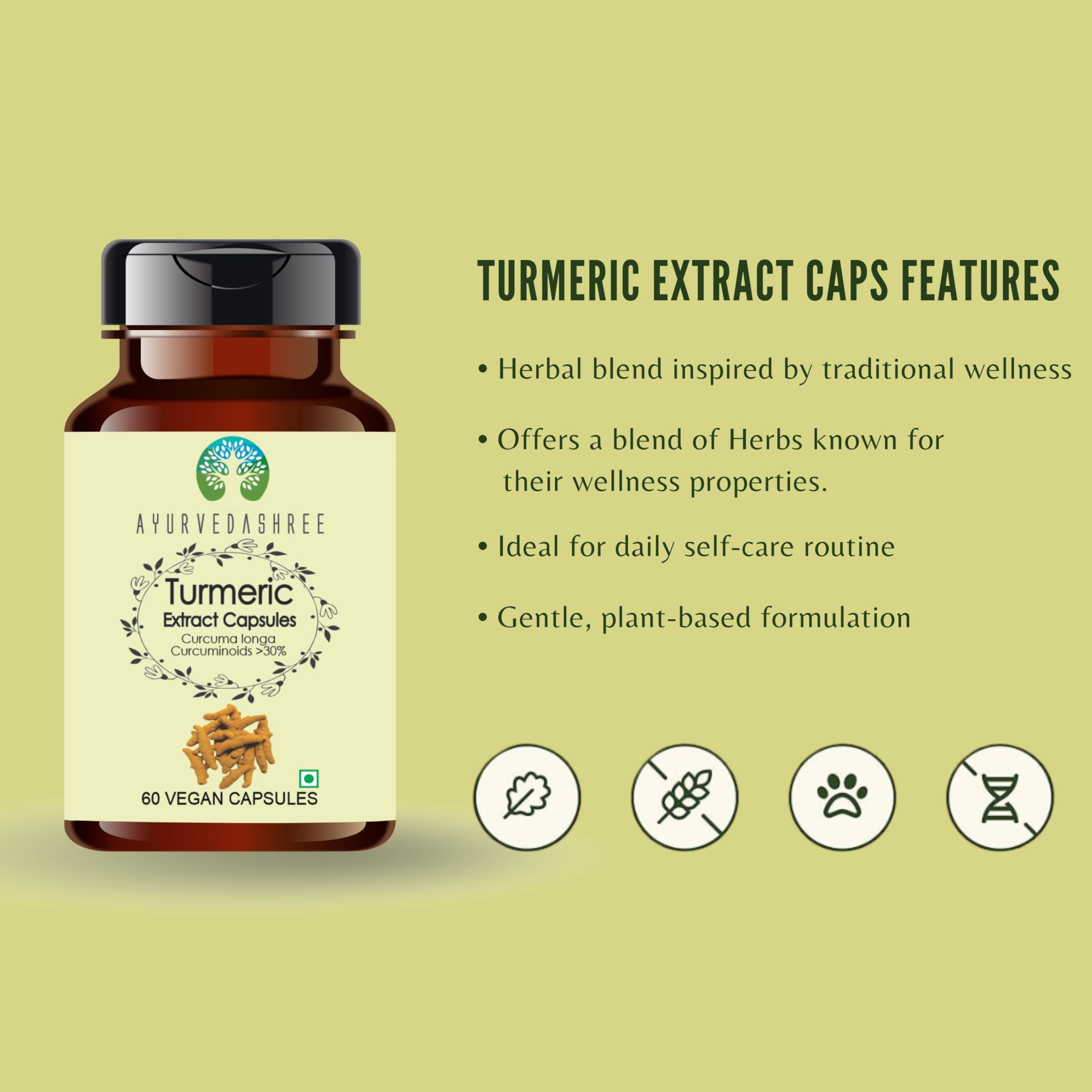 500mg turmeric extract for daily use