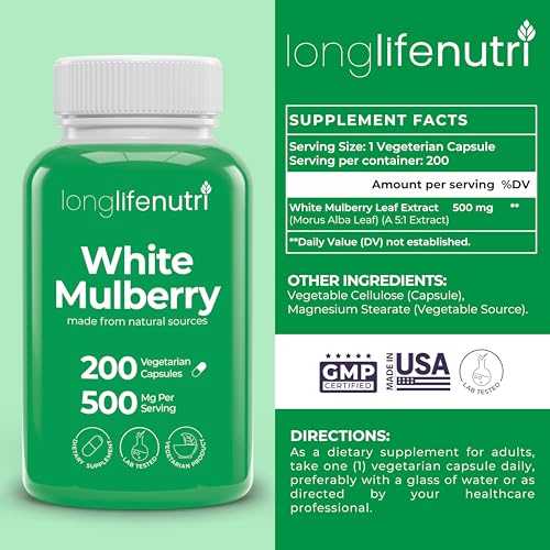 500mg vegetarian capsules for health