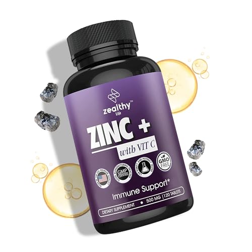 500mg zinc supplement for health