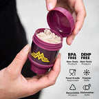 50g capacity Smartshake protein bottle