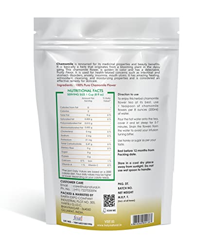50g chamomile flower for stress relief