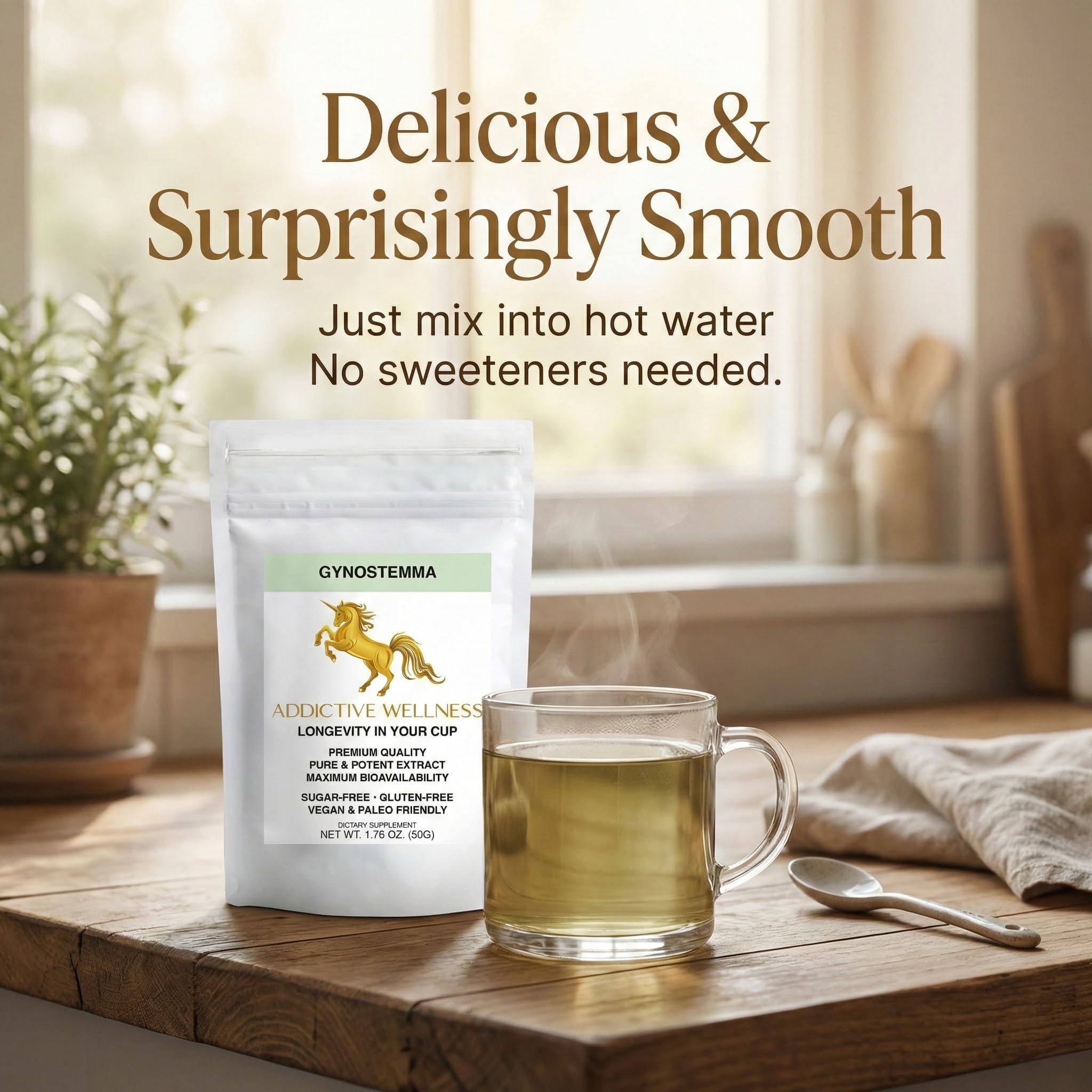50g Gynostemma powder for vitality