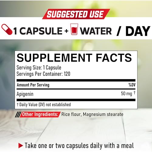 50mg apigenin for body support