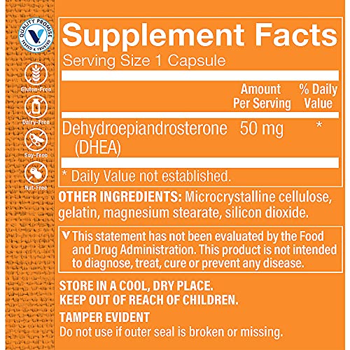50MG DHEA for vitality