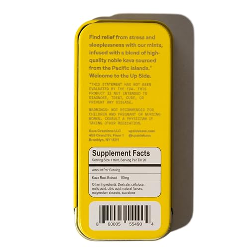 50mg kava extract in each pill