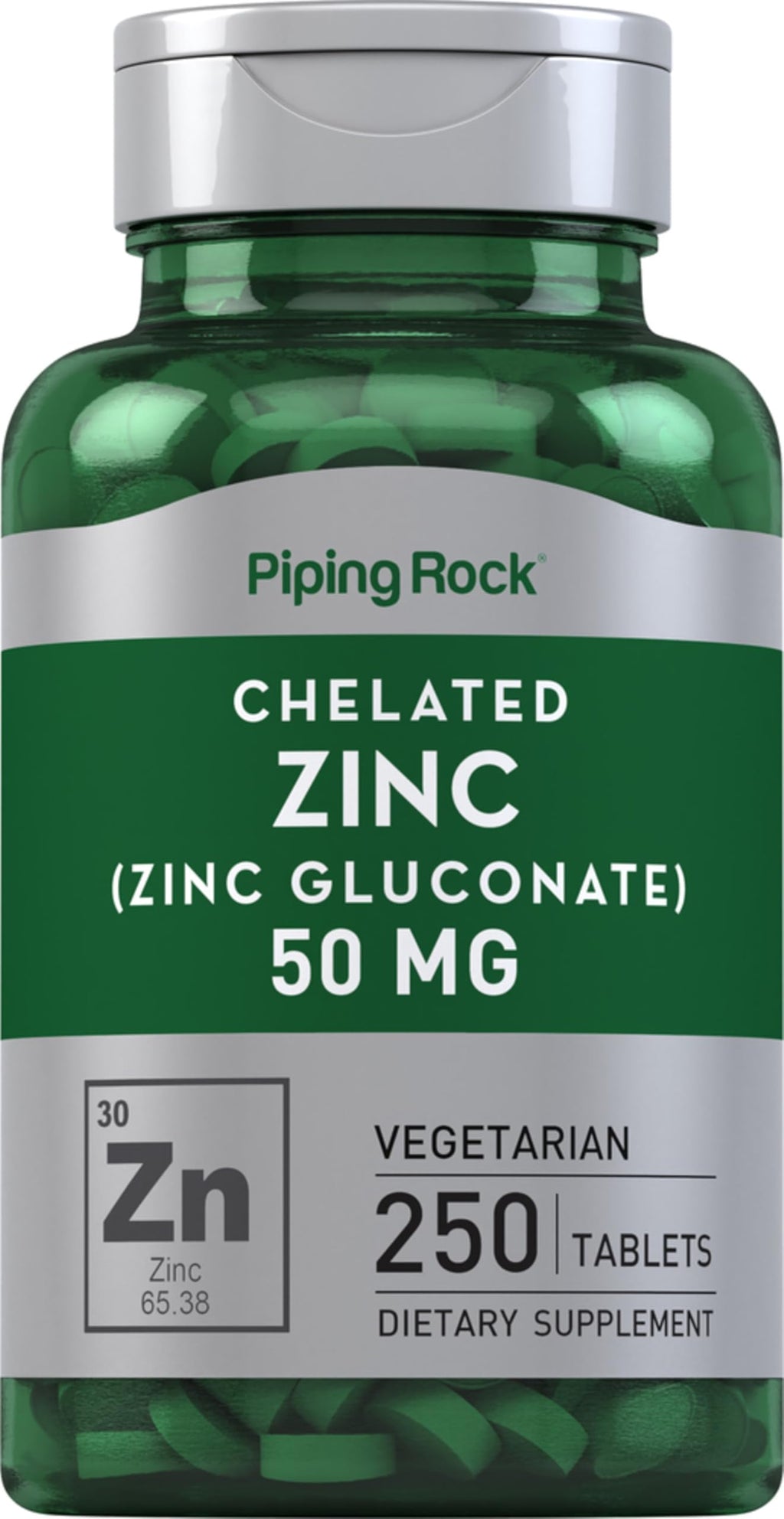 50mg vegetarian zinc tablets